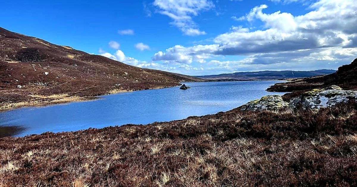 Moulin to Loch a 'Choire returning via part of the Bealach route - Ramblers